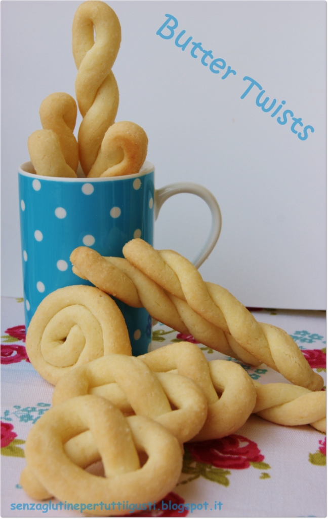 Butter twists di Martha stewart senza glutine con soli albumi