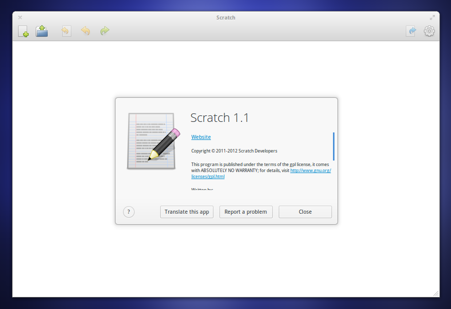 A Passionate of Elementary: Scratch 1.1 is here