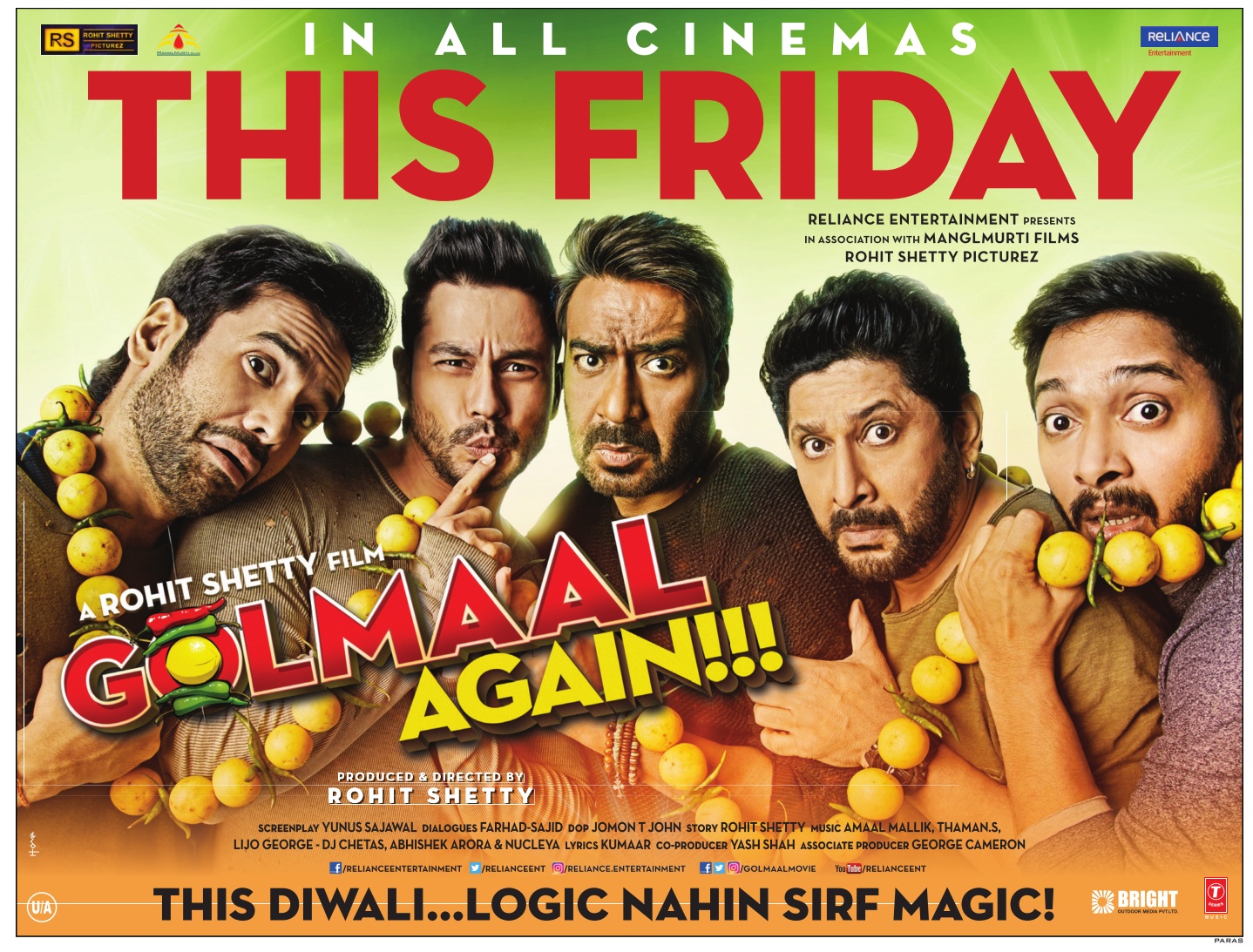 Fenil and Bollywood: (Crisp) Movie Review: GOLMAAL AGAIN by FENIL SETA