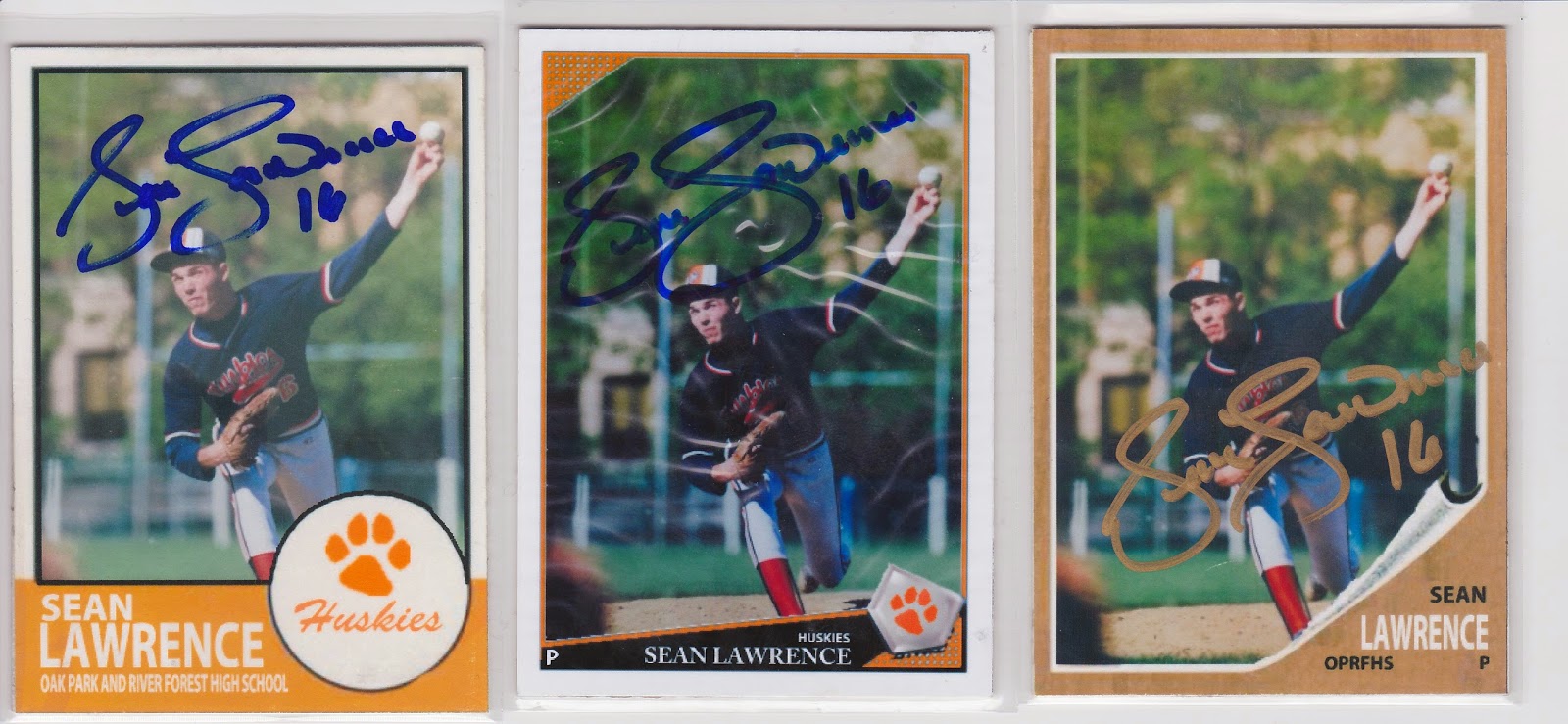 Jackson's Autographs: IP Autograph Recap of Sean Lawrence: MLB Pitcher ...