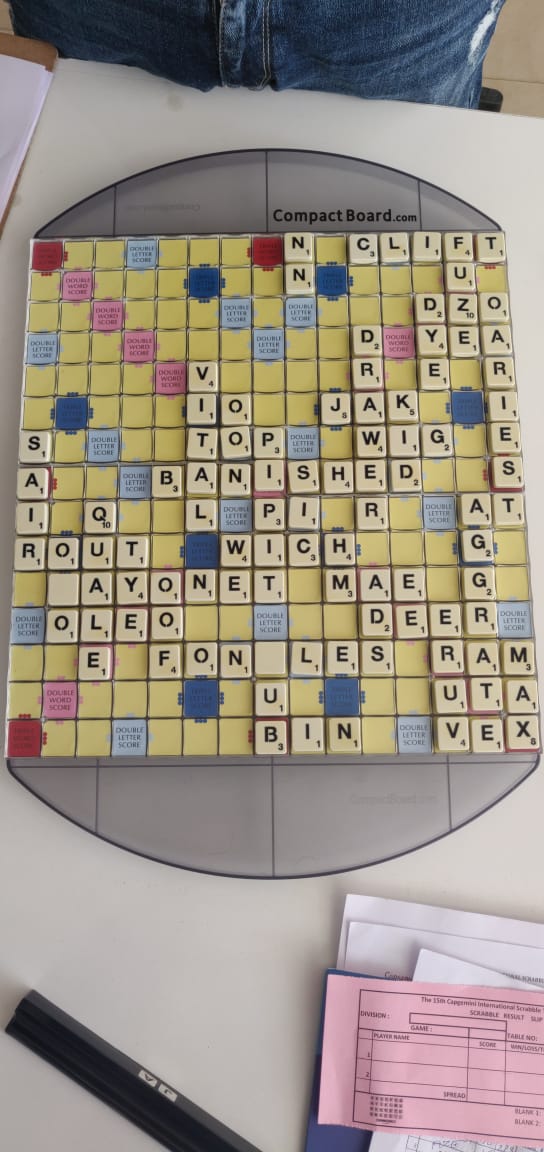 Capgemini International Scrabble Tournament 2019 - Game Boards ...