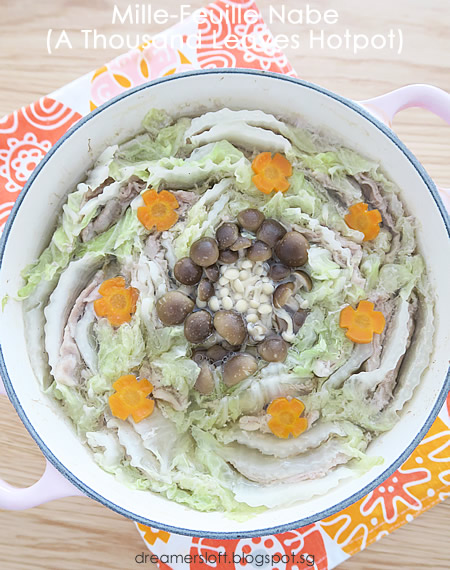 DreamersLoft: Mille-Feuille Nabe (A Thousand Leaves Hotpot)