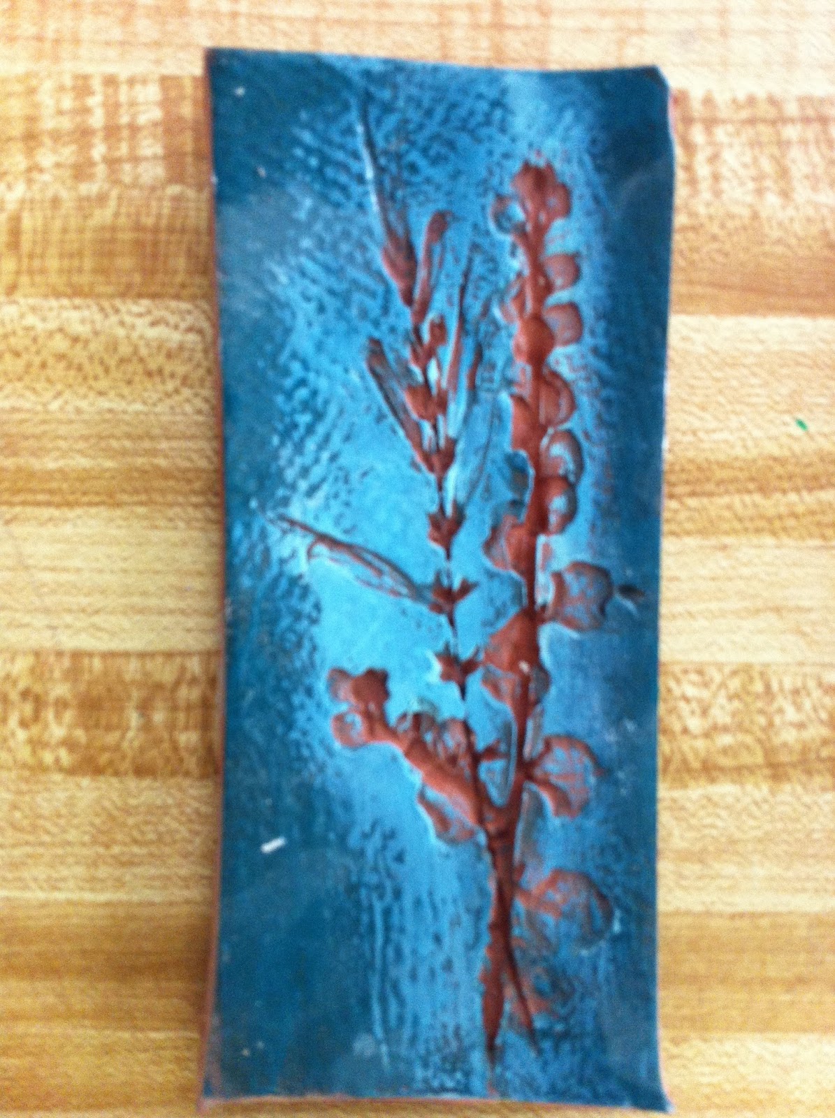 Drip, Drip, Splatter Splash: Clay Botanical Impressions