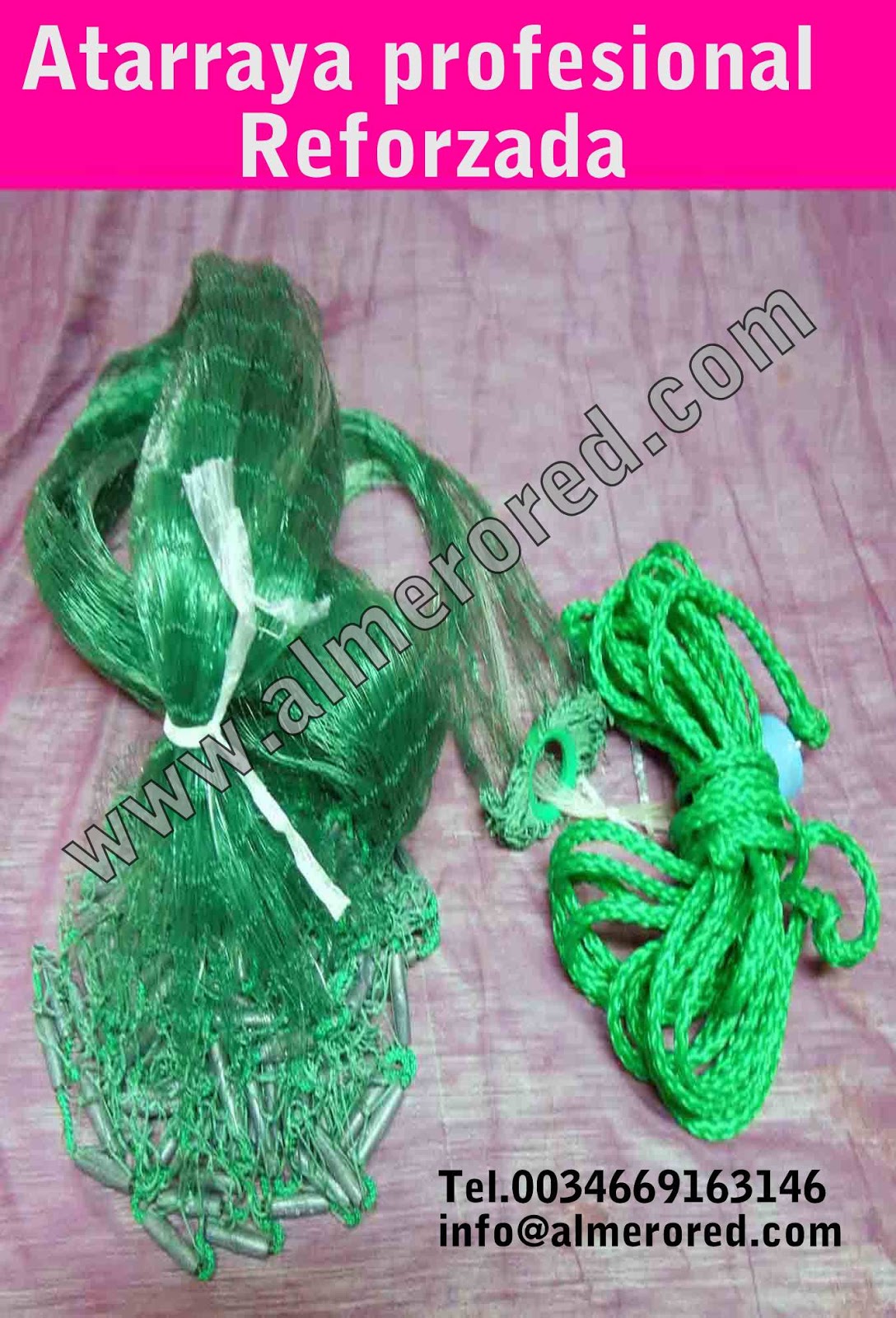 Red atarraya reforzada - Almerored