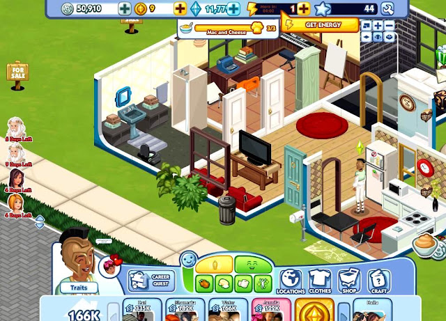 Victor's Space: Known issues with Facebook Sims Social: the disocialization