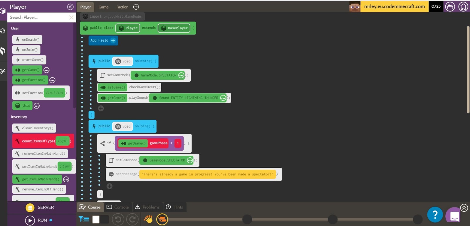 Adventures in Library