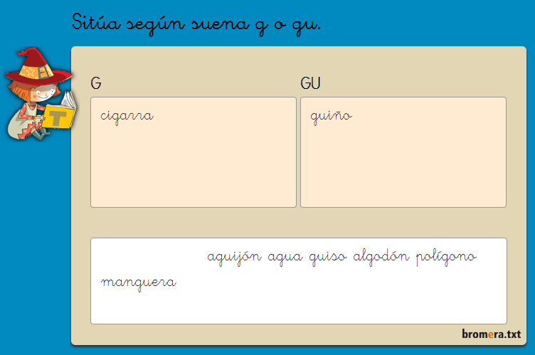 EL BLOG DE SEGUNDO: PALABRAS CON "GA, GO, GU, GUE, GUI, GÜE, GÜI" (II)