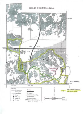 Friends of Sandhill Wildlife Area: Location