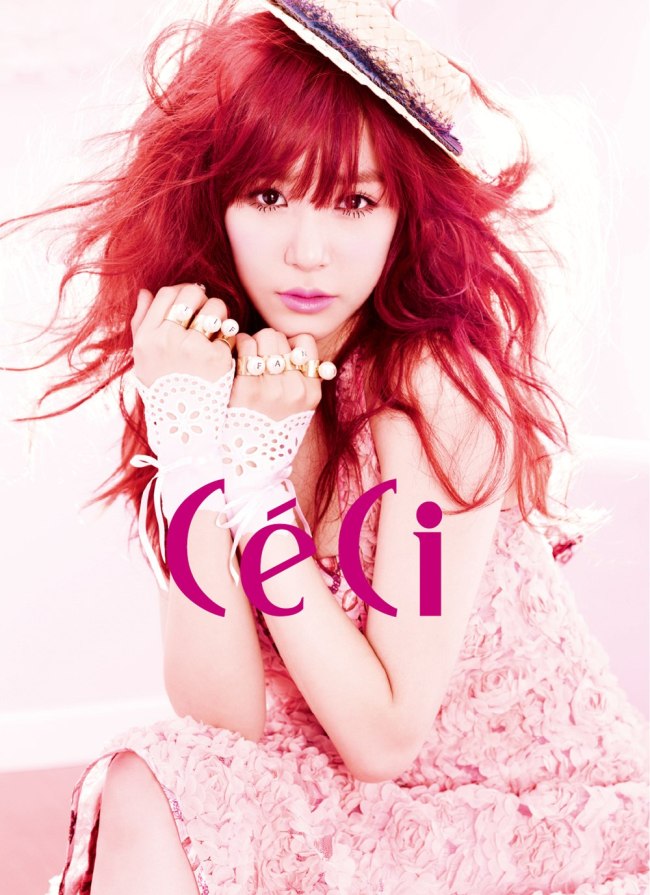 SNSD's Tiffany for Ceci Magazine August 2012