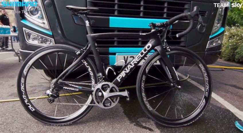 Vídeo: La Pinarello Dogma F8 del Team Sky en el Tour de Francia ...