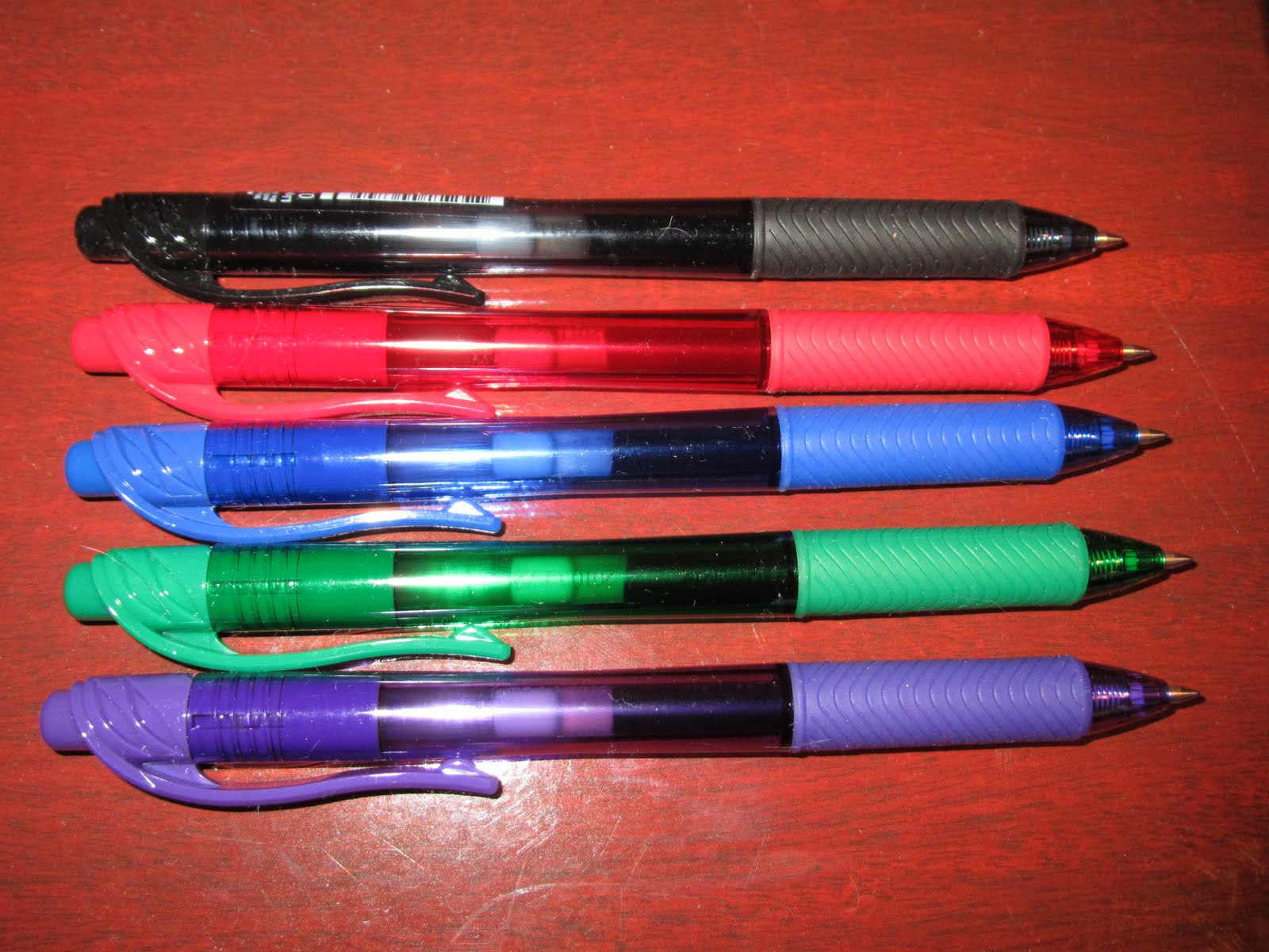 Pen and Paper Hoarder: Pentel Energel-X Retractable Rollergel Pens