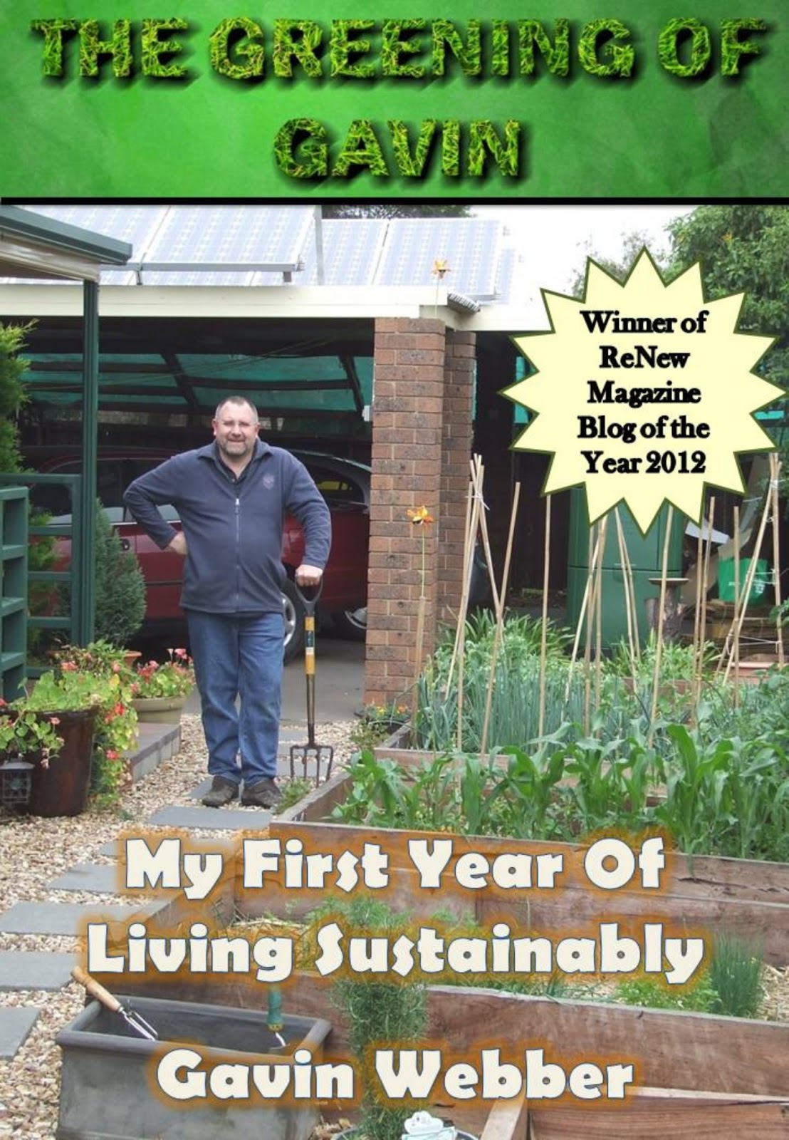 New eBook Artwork - The Greening of Gavin