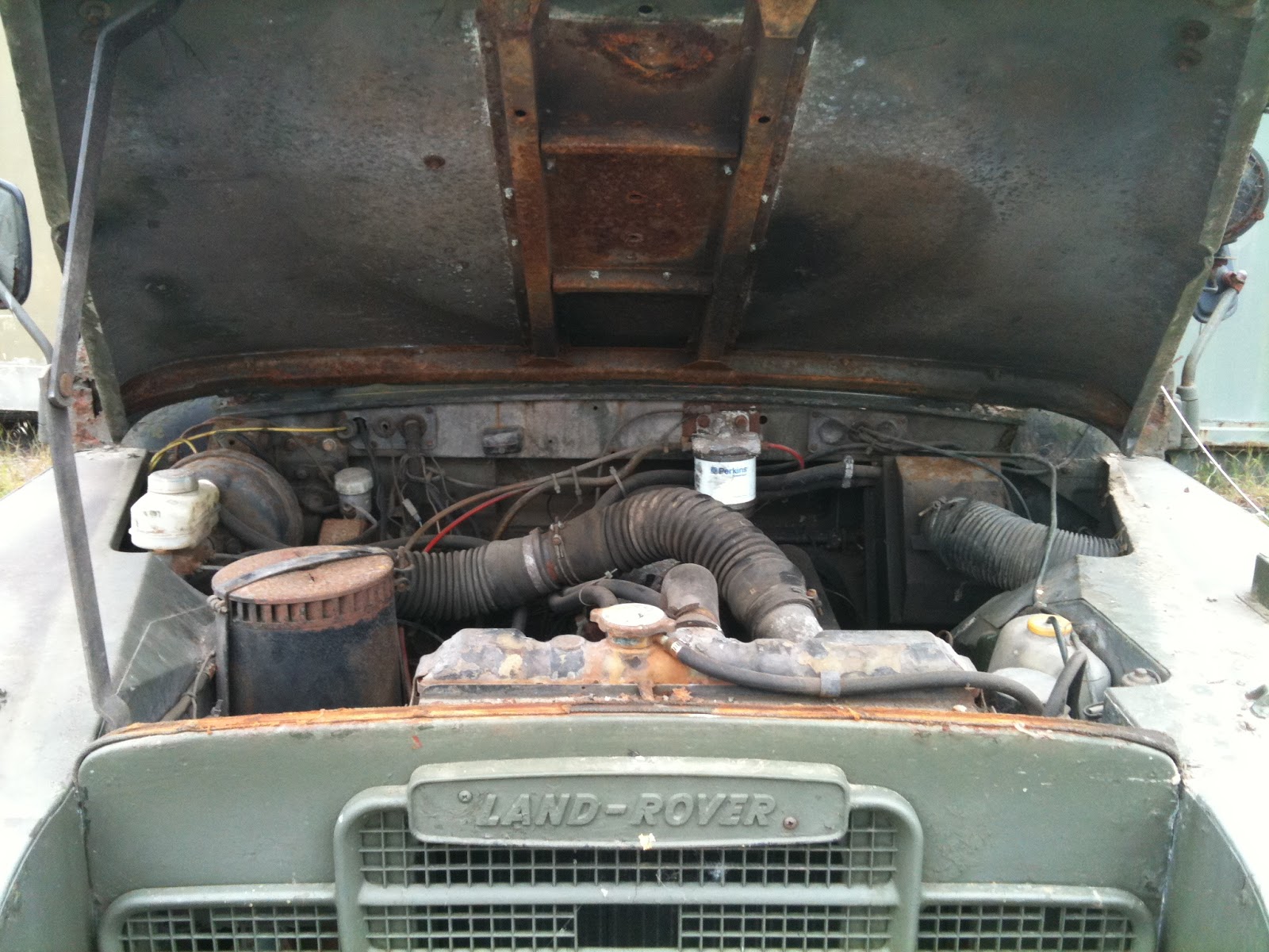 RAF Series 3 EOD Land Rover