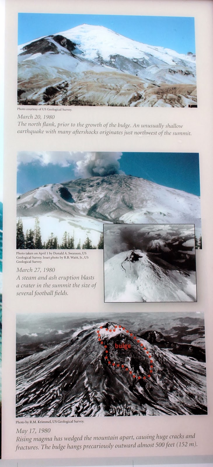 Following the Dream!: Mount St. Helens and into Oregon