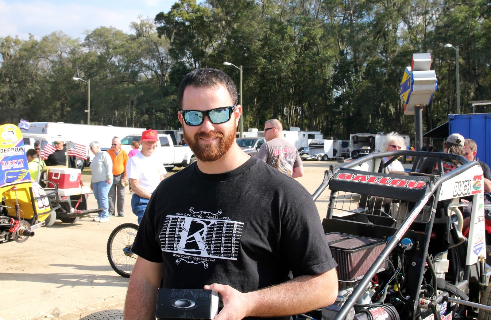 Sunglass Central: Robert Ballou the 2015 USAC Sprint Champion wearing ...