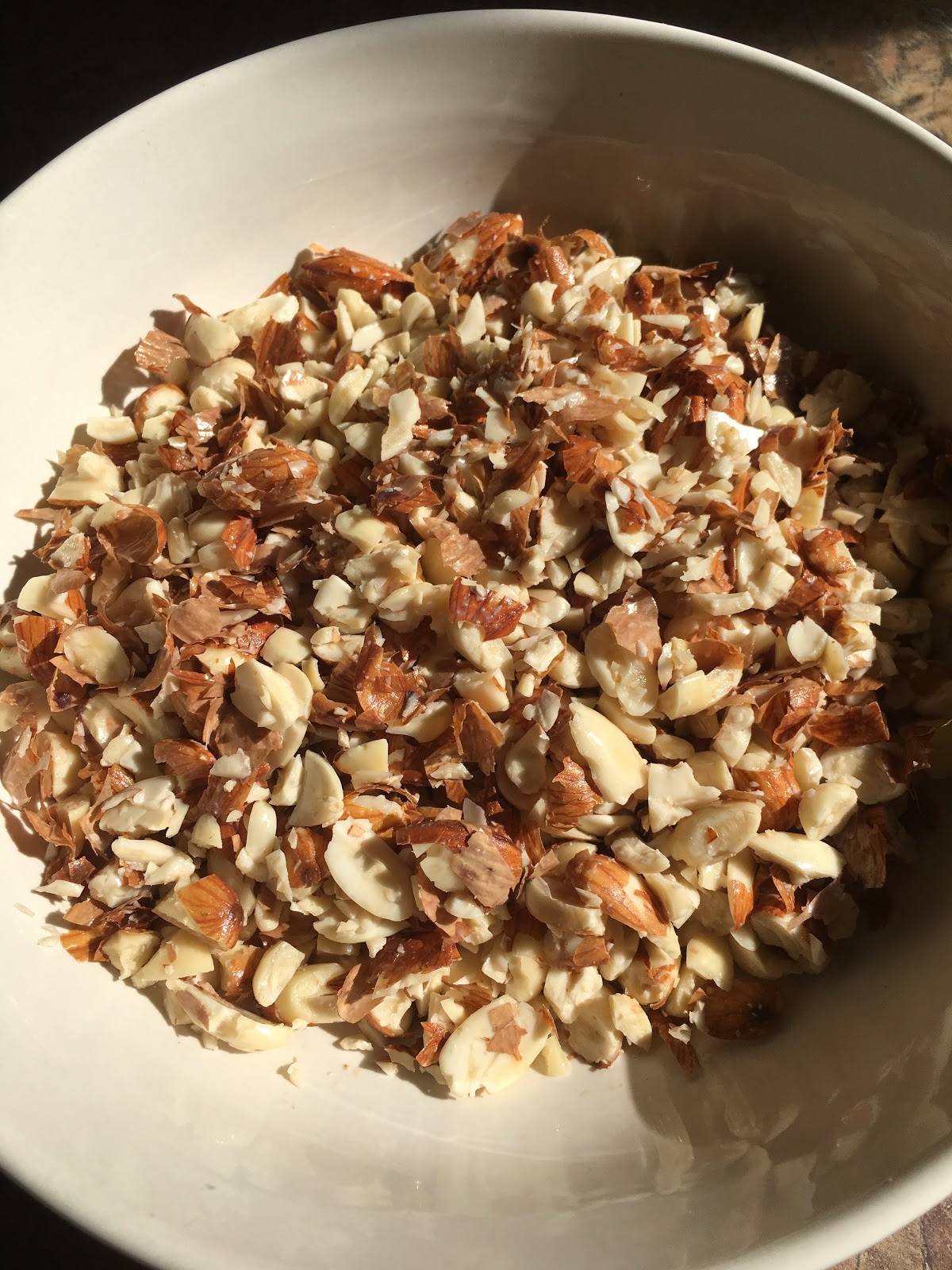 Recipe: Chopped Roasted Almonds | The Minted Maiden