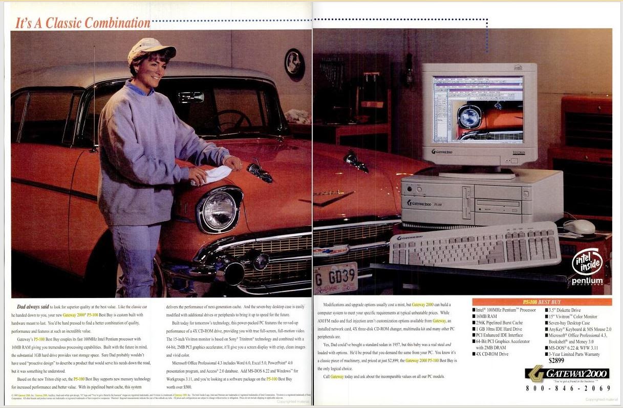 Vintage Computing: Gateway 2000 P5-100