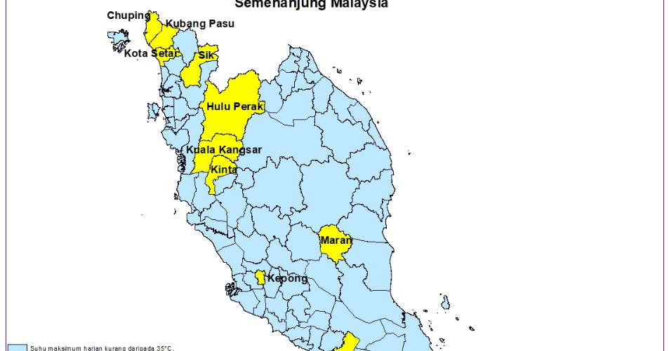 DAERAH MARAN ANTARA STATUS GELOMBANG HABA TERTINGGI | AKU ANAK PAHANG