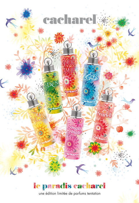 Mlle Makeup: Le paradis Cacharel