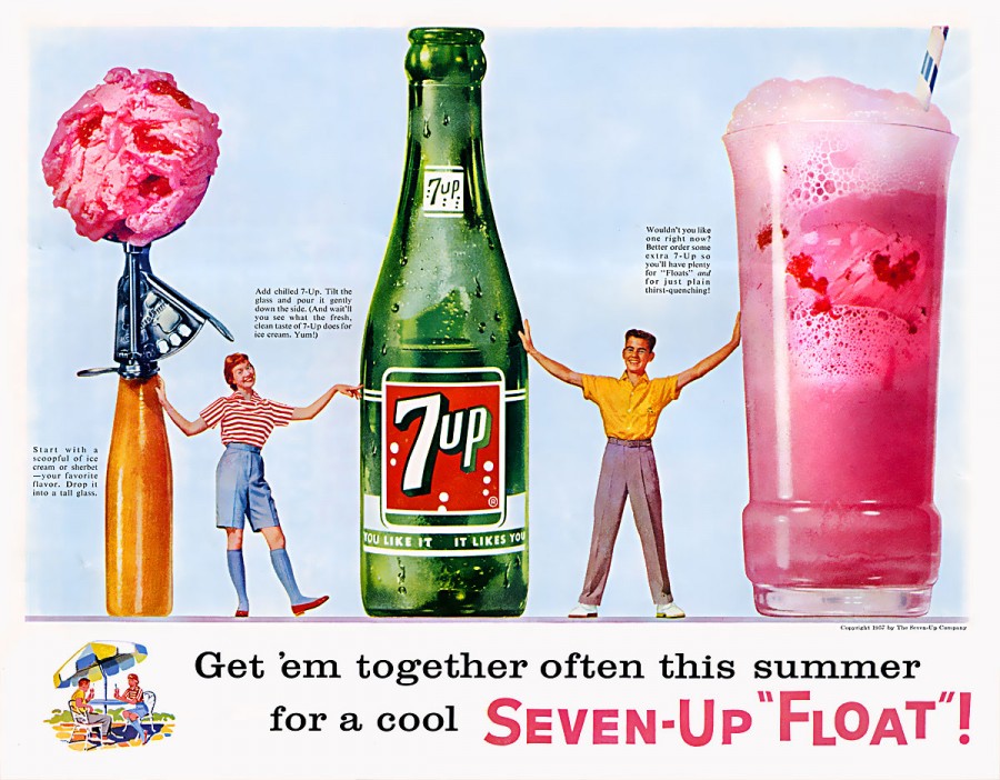 Vanhoja mainoksia: Seven-Up 1969