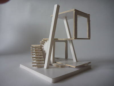 BEYOND REPRESENTATION: architectural design 5: Initial Concept Model
