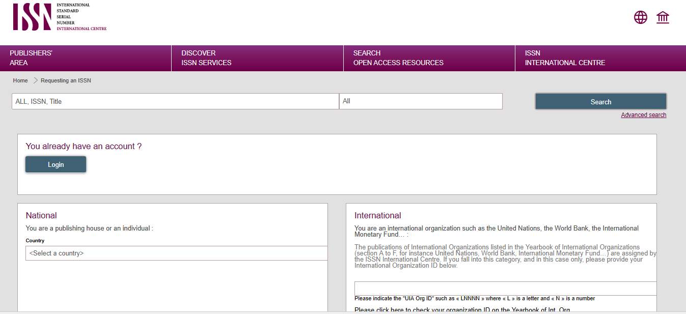 Fernando Ardito: Trámite para solicitar el ISSN para una revista ...