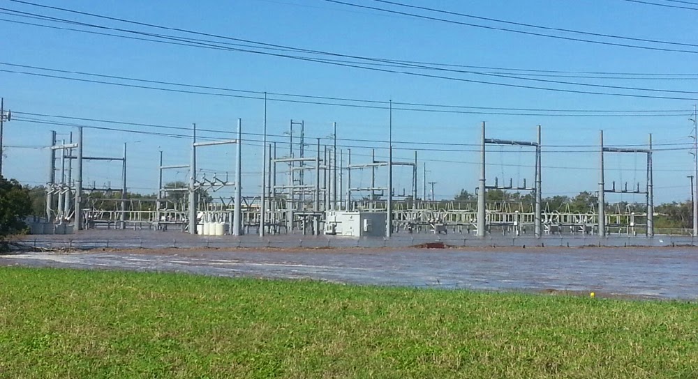 Austin Energy: Heavy Rains Flood Substation and Nearby Fallwell Lane