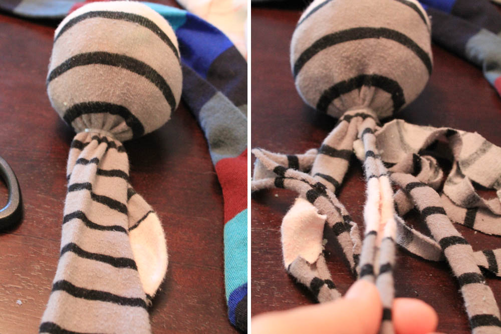 sassafras: sock octopus :: diy :: kid project