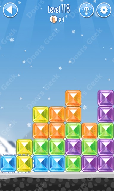 Break The Ice (Hymalayas) Level 118 Solution ~ Doors Geek