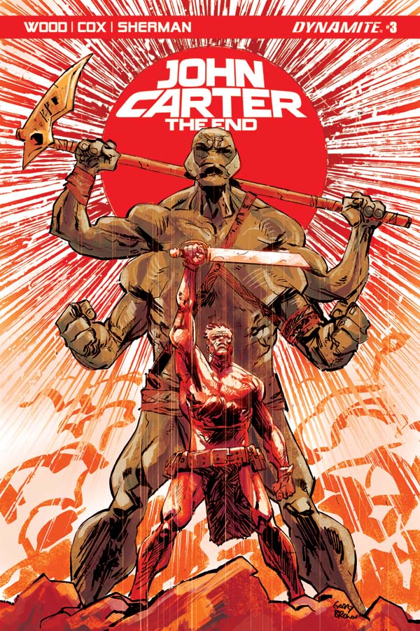 MAN OF BRONZE: JOHN CARTHER: THE END PORTADAS