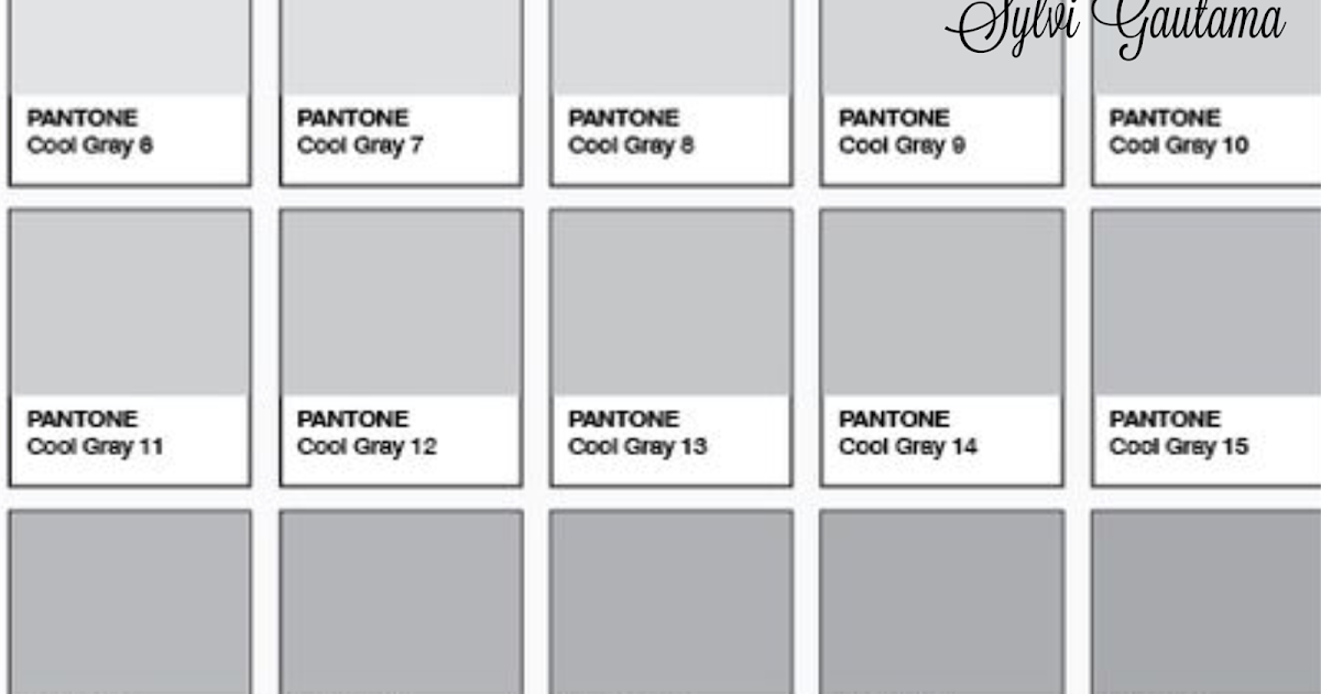 SYLVI SAYS HELLO: COLOR ALERT : SHADES OF GREY