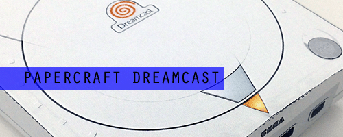 Rusted Mecha: SEGA Dreamcast Papercraft