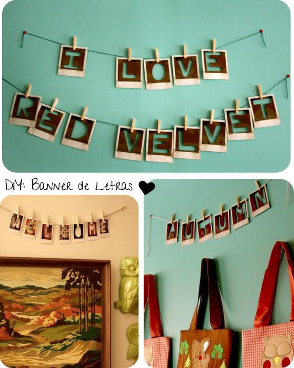 Customização : Banner de Letra