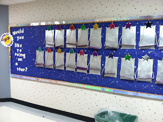 Kindergarten Lifestyle: Swinging on a Star Bulletin Board