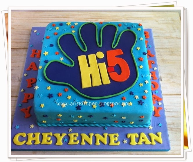d'Angel Cakes: Hi-5 Cake