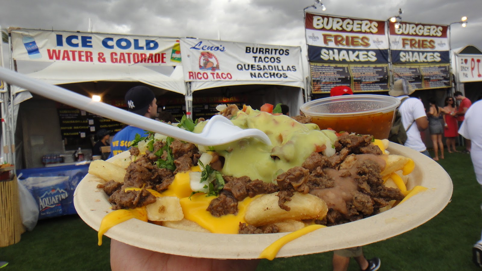 Mexican Food: nachos supreme or french fries supreme