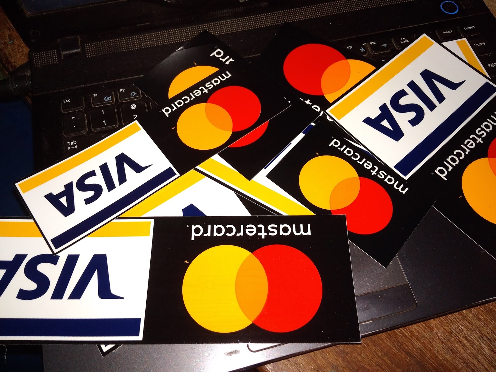 Cara Order Sticker Mastercard dan Visa Gratis - SainsKomputer