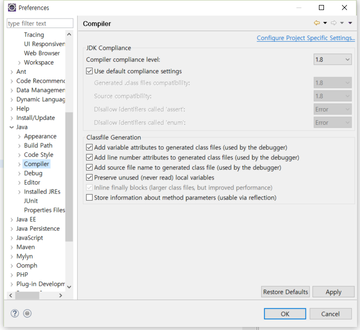 Fail Setting: 이클립스(eclipse) 설치하기. (Eclipse Java EE IDE for Web Developers.)