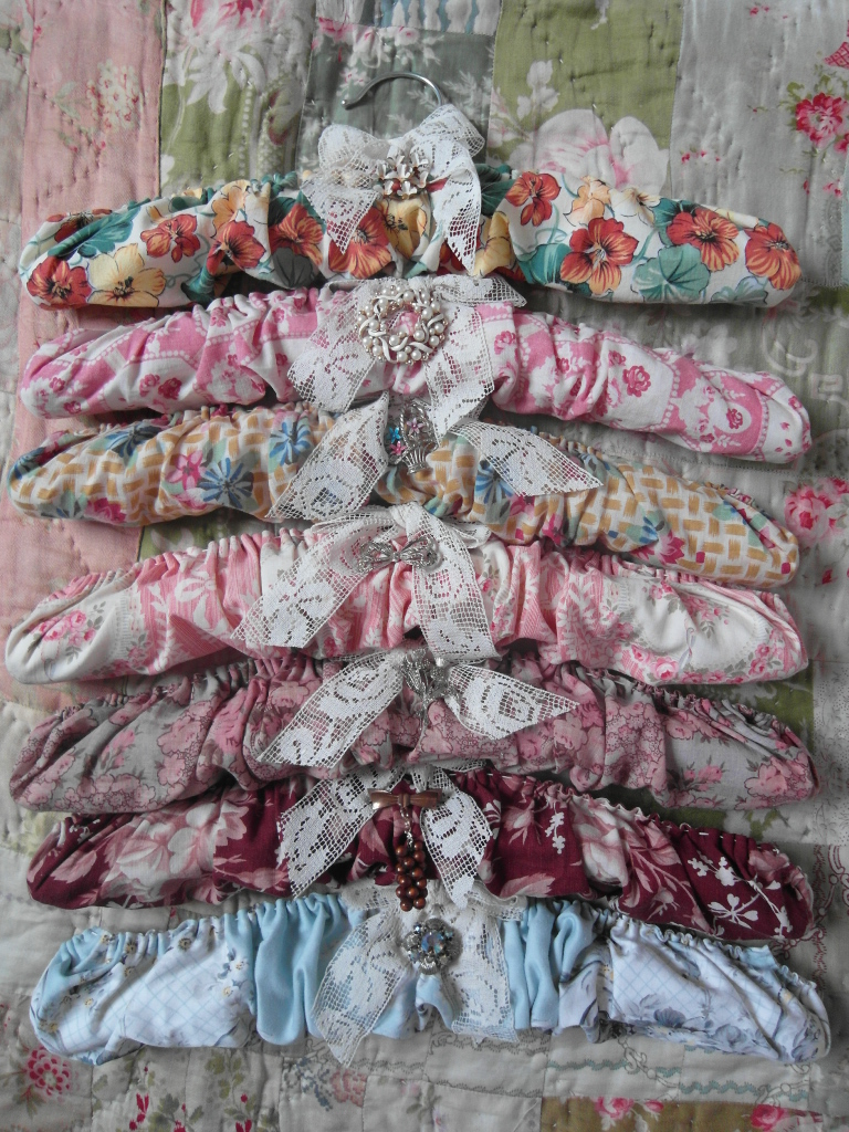 Nostalgia - My Creations & Fair Dates: Pretty Coat Hangers