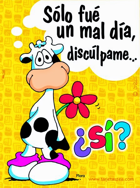 Tarjetas de Amor y Amistad: Discúlpame...