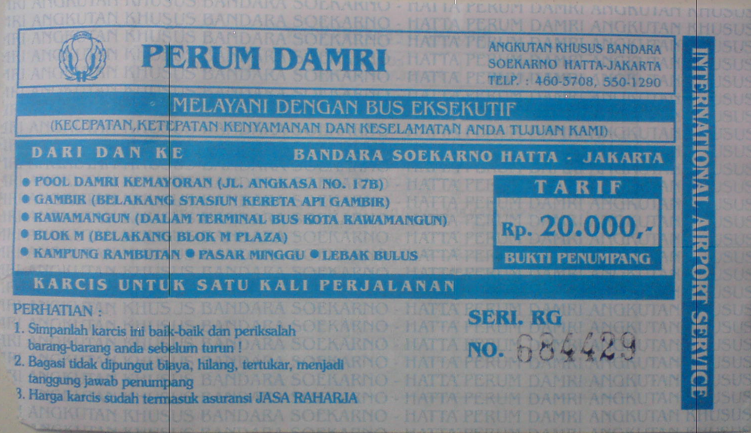 DEPOK EXPOSE: depok ke bandara soekarno hatta dengan bis damri dan hiba ...