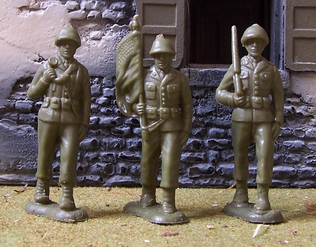 WWII Plastic Toy Soldiers: Introducing the US Infantry