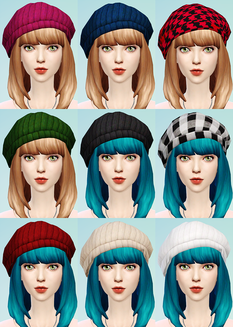 Malha Boinas e Gorros Orelha de Gato The Sims 4 - Pirralho do game