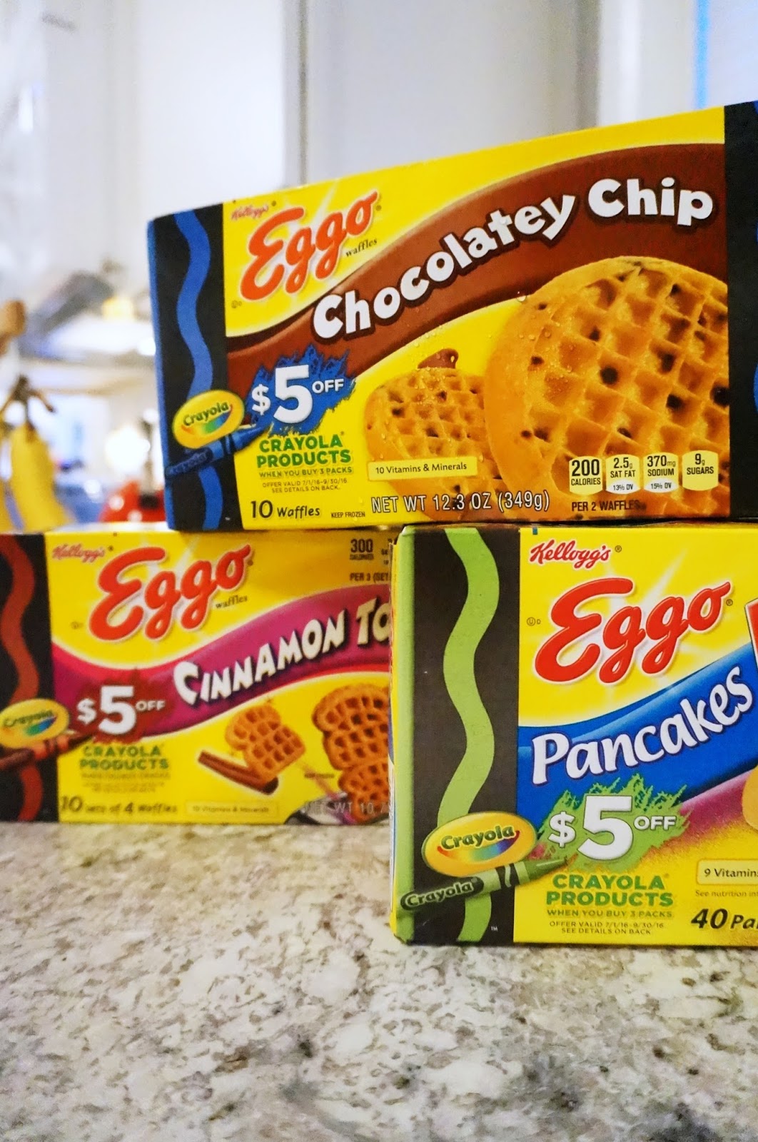 Our Breakfast Organization With Eggo® - Rebecca Lately