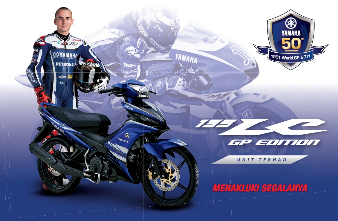 irwanmiswan: Yamaha 135 LC GP Edition kini di pasaran