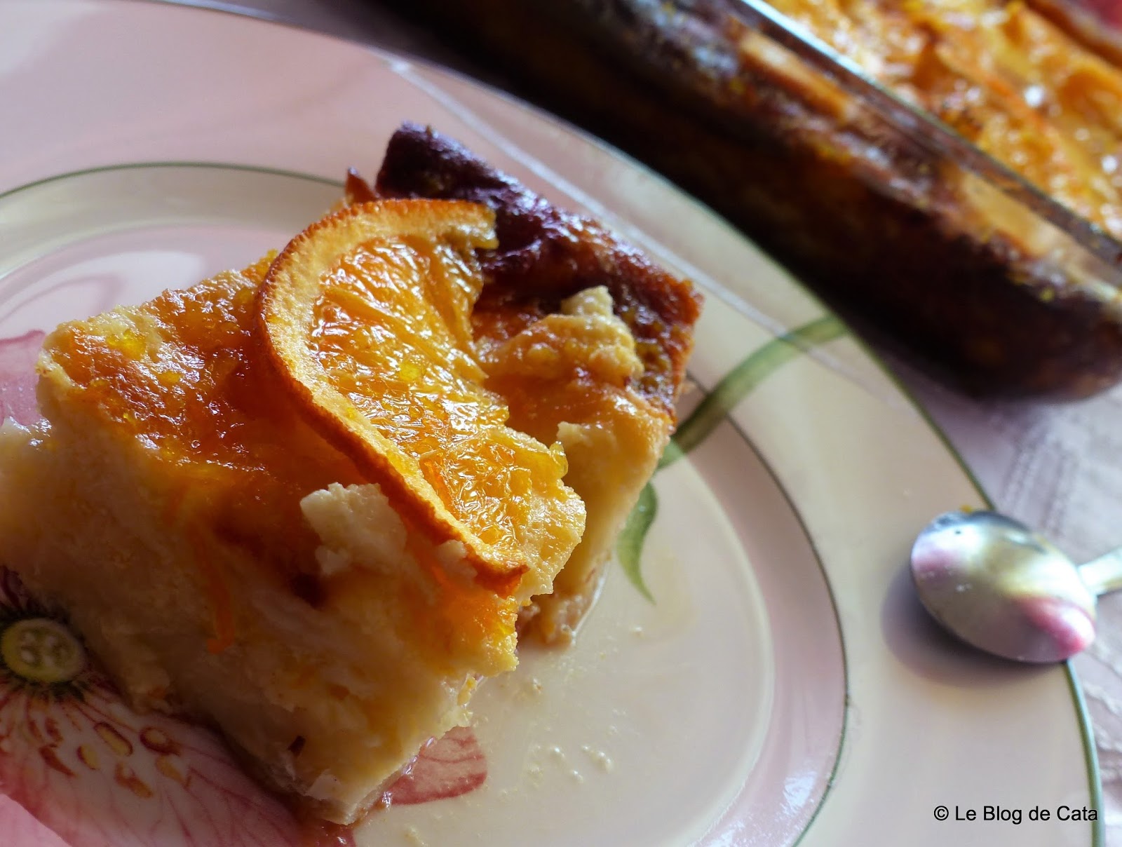 Le blog de Cata: Portokalopita ou gâteau grec à l'orange