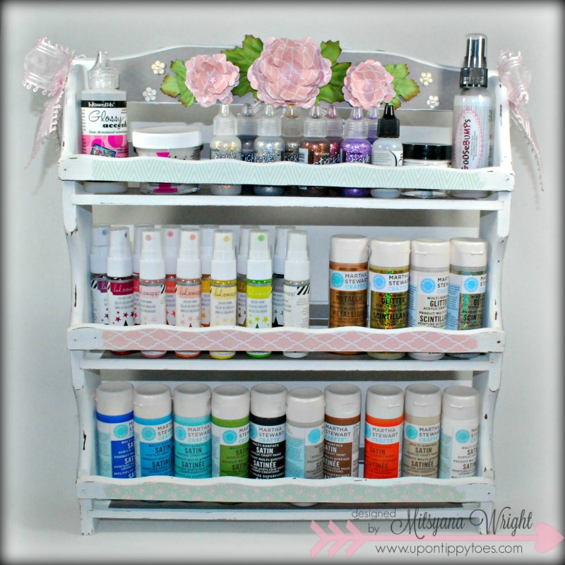 Upcycled Spice Rack
