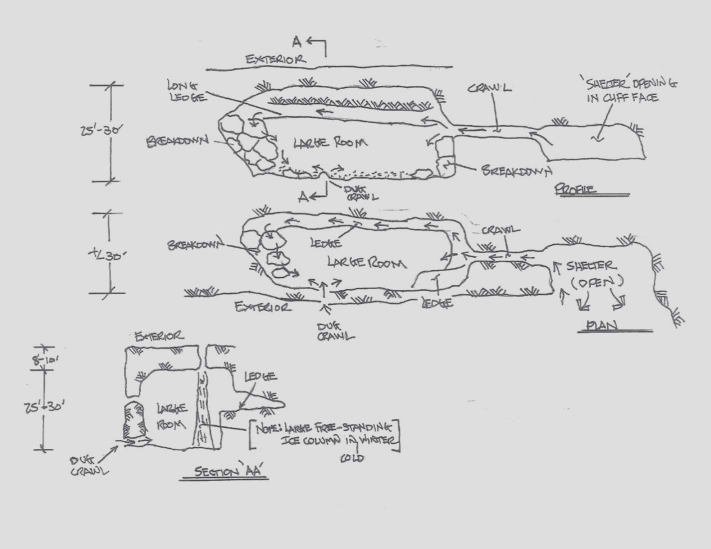 Wildfilm: Lost Fiesta Cavern [aka: WB Ice Cave] - (Caving Part 2)