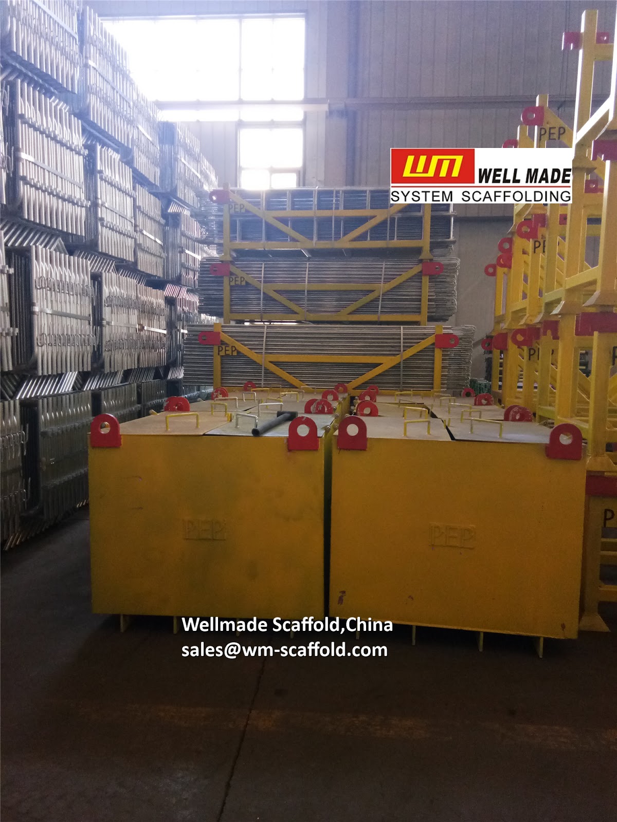 Scaffolding Metal Stillage Scaffold Storage Rack to Singapore