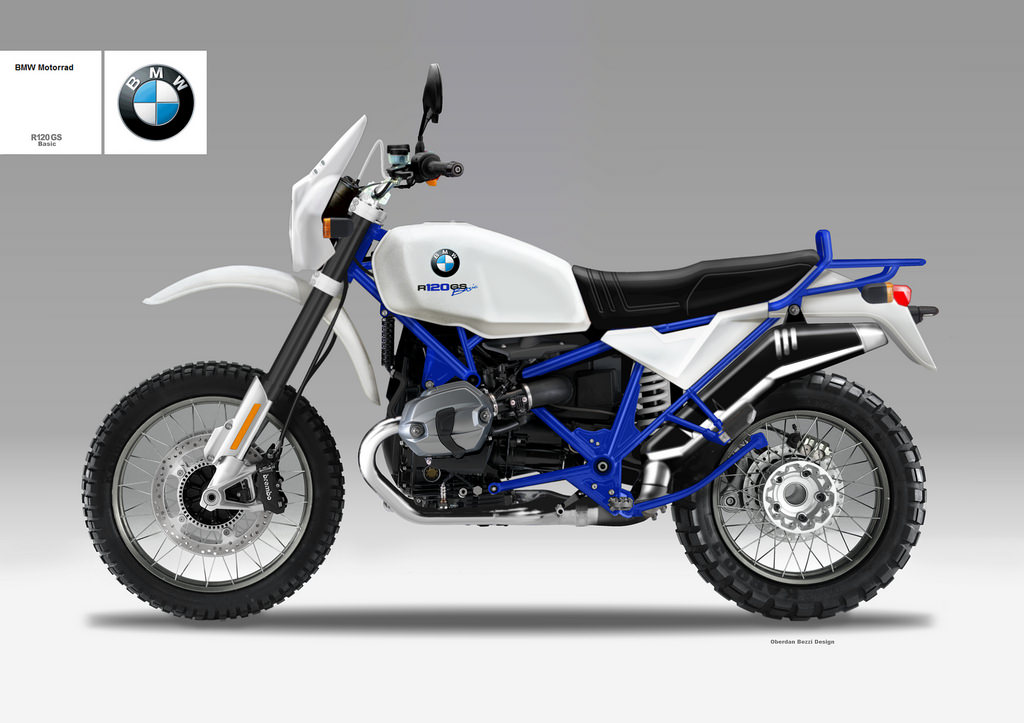 Racing Cafè: Design Corner - BMW R120 GS Basic by Oberdan Bezzi